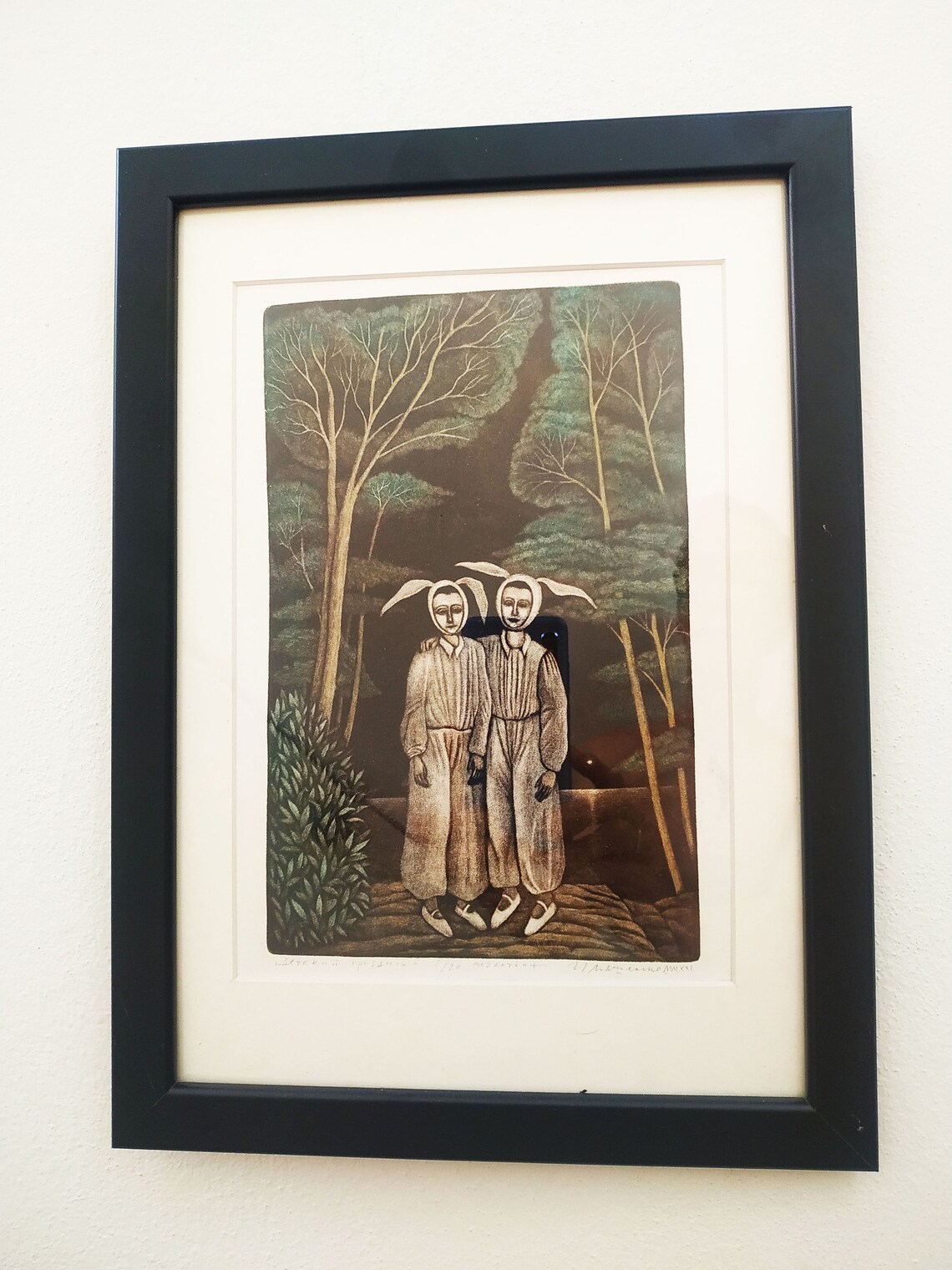 Limited Edition Etching , Hand Coloured Limited Edition Etching, Wall ...