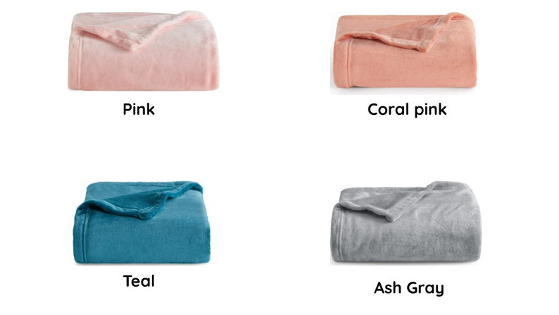 Adult Fleece Throw-personalized Custom Embroidered Blankets - Etsy