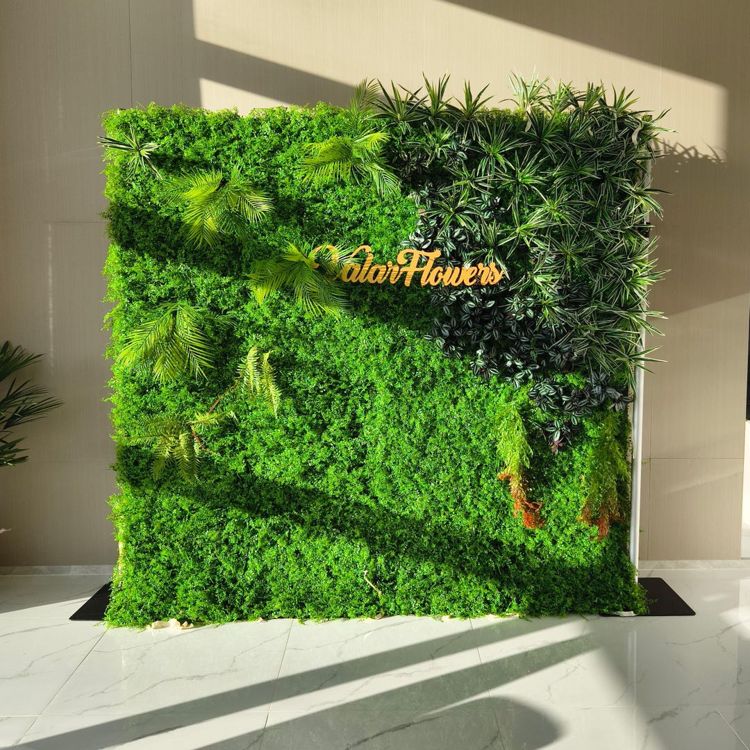 Vivid Greenery Wall Backdrop - Bring the Outdoors to Your Celebrations ...