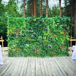 Lush Greenery Wall Backdrop - Bring the Outdoors to Your Celebrations ...