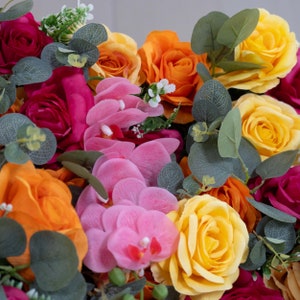 Autumn Yard Flower Wall Backdrop - Vibrant Fall Colors for Weddings ...