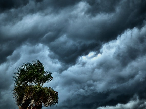 South Florida Storm Sky Fine Art Landscape Photography - Etsy