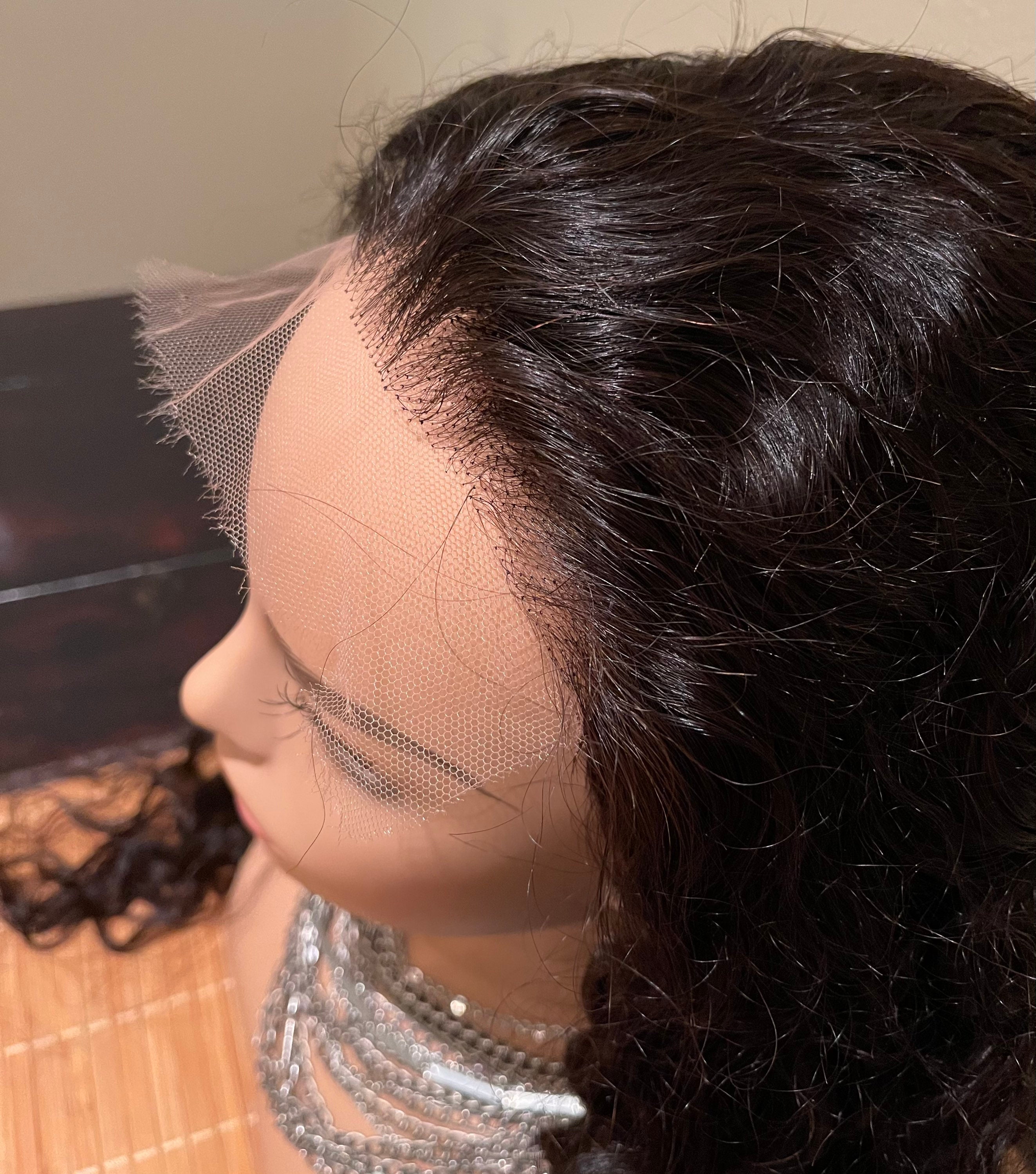 HD 5x5 Closure Wig Virgin Hair Natural Wavy 14 24 Inches - Etsy