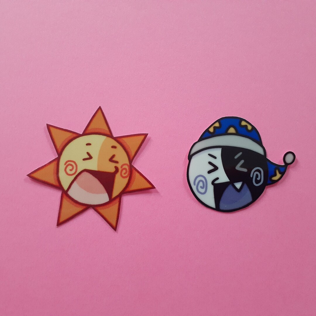 FNAF Sundrop and Moondrop Stickers - Etsy