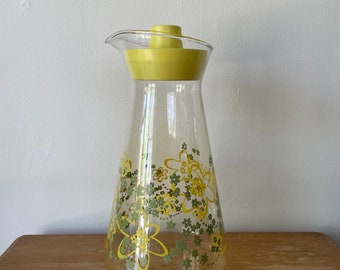 Drink & Barware Vintage 60s Pyrex Atomic Sunburst Juice Carafe Clear ...