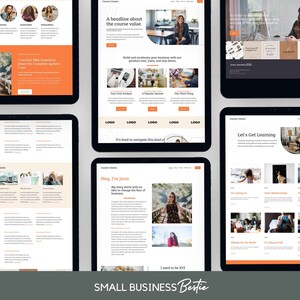 Course Creator Website Template Squarespace 7.1 Simple Bold Classic ...