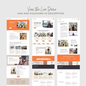 Course Creator Website Template | Squarespace 7.1 | Simple Bold Classic ...