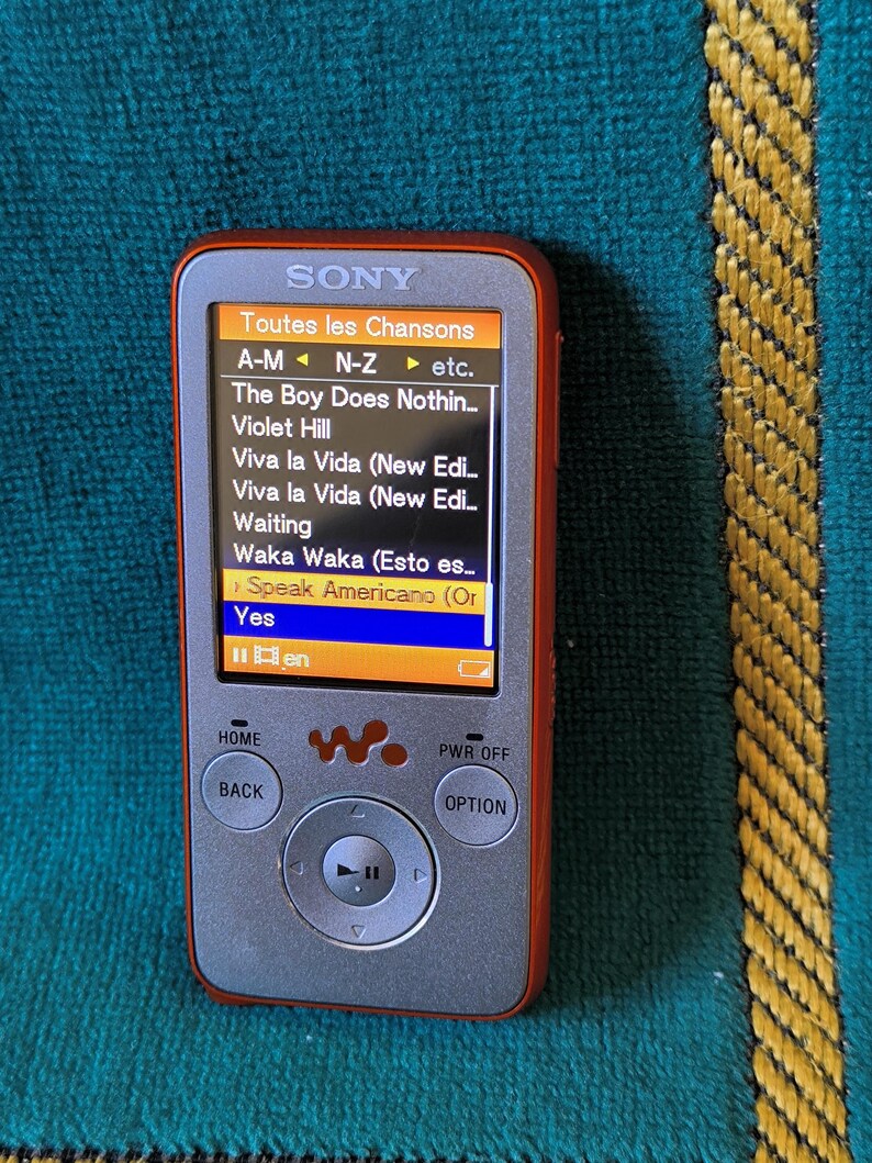 Sony Walkman NWZ-S638F Special Color (8GB) Digital Media Player - Etsy