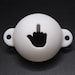 Middle Finger Golf Ball Marker Stencil | Golf Ball Marker Stencil ...