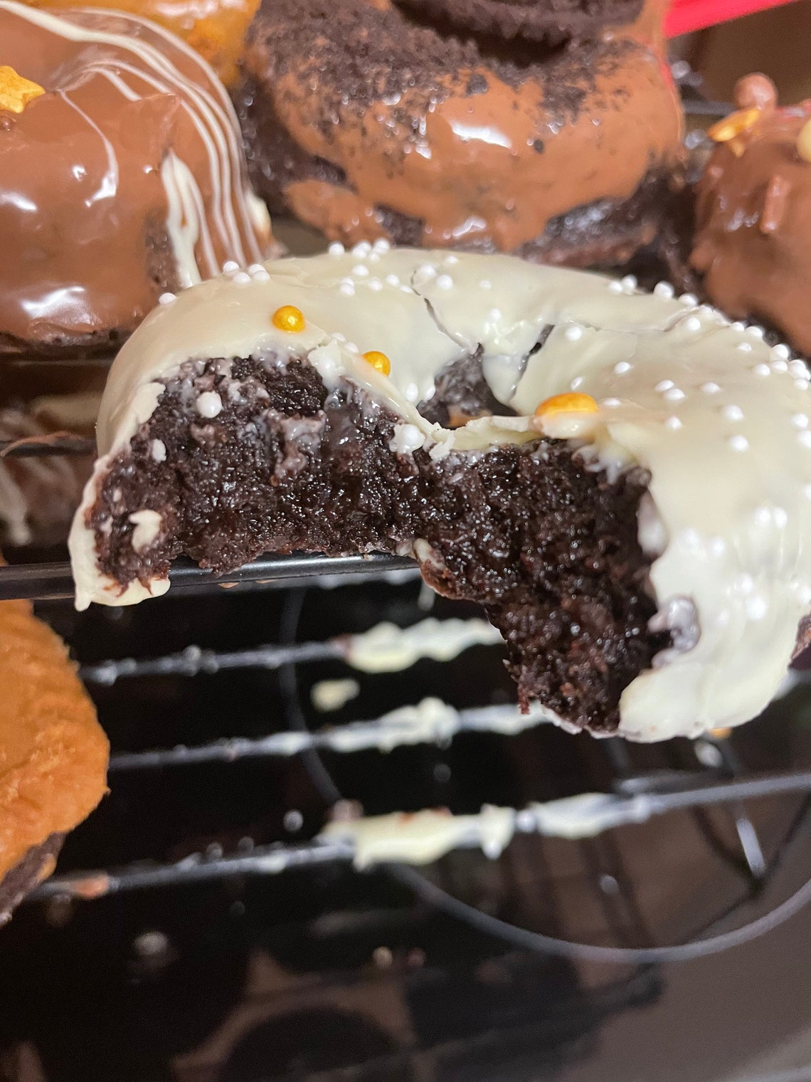 Postal Bronuts. Brownie Rings . Can Be Personalised - Etsy