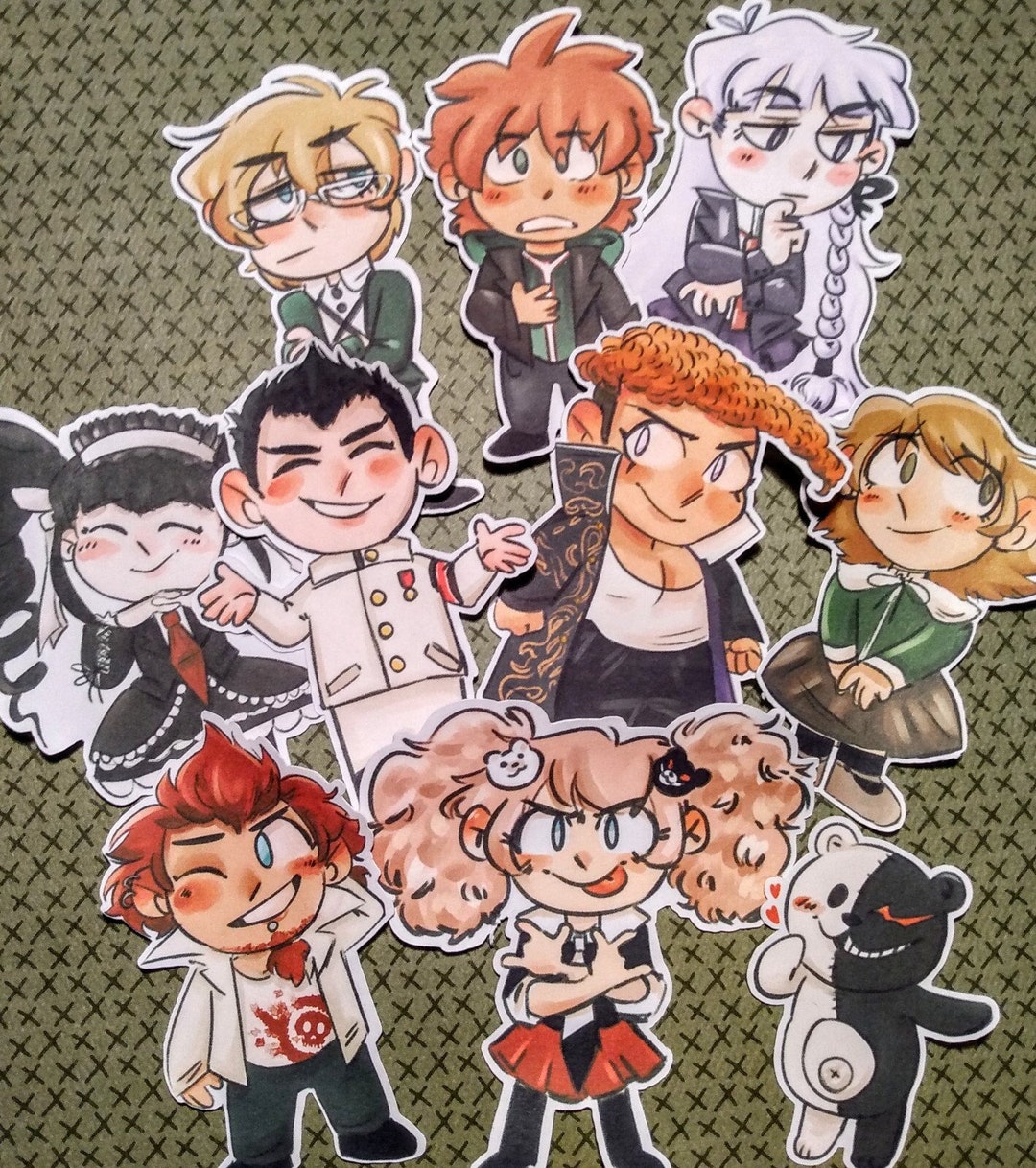 Danganronpa: Trigger Happy Havoc Stickers - Etsy