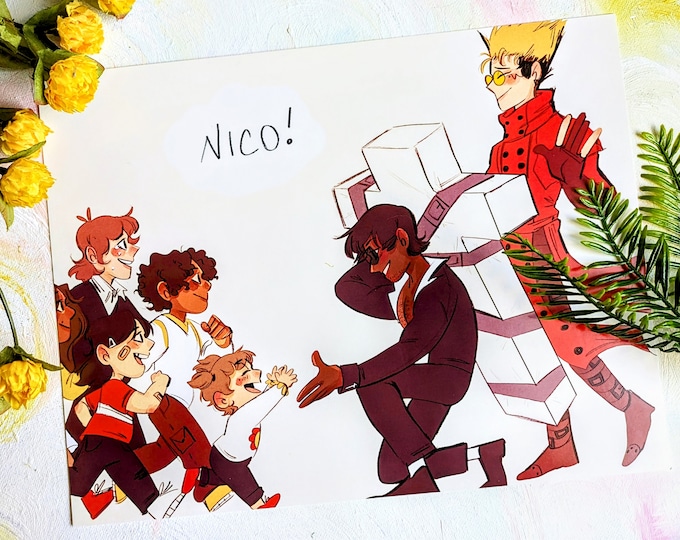 TRIGUN Vash Angel Print - Etsy