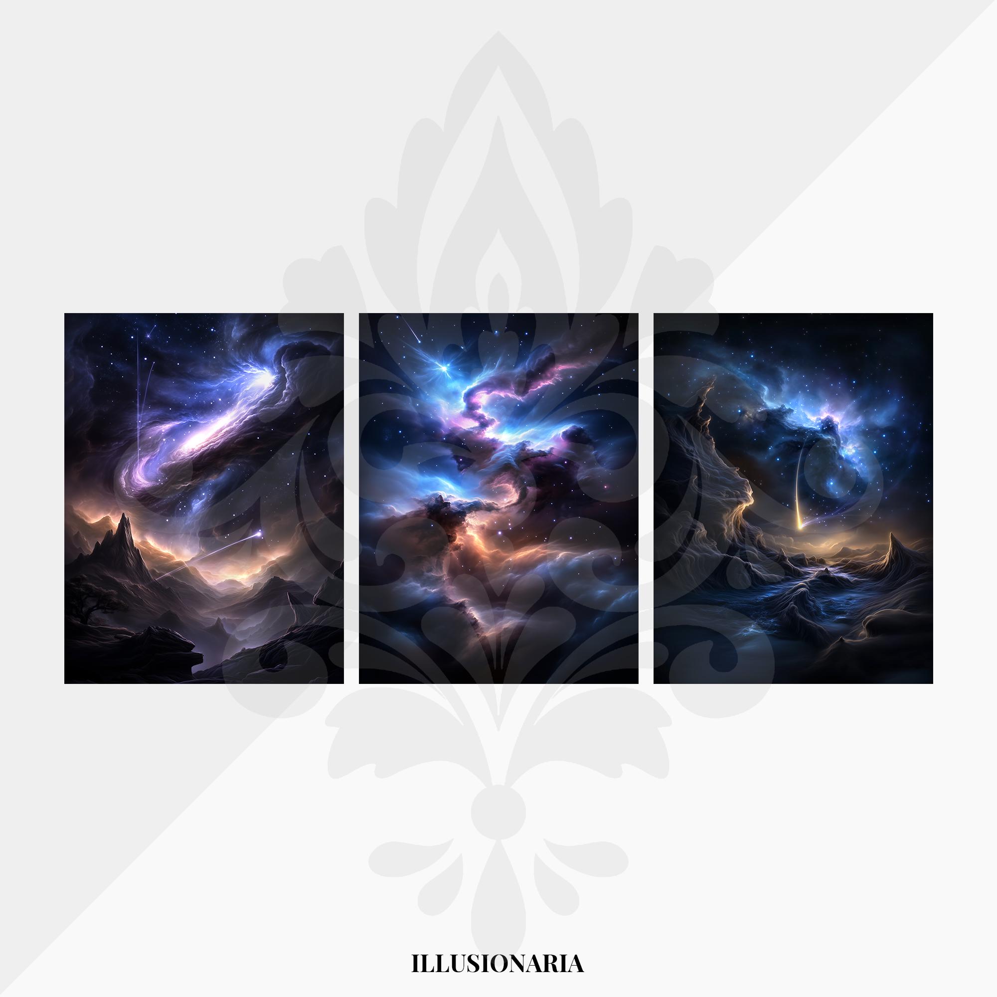 Otherworld Clipart Image Set, Fantasy Art Bundle, Dreamscape ...