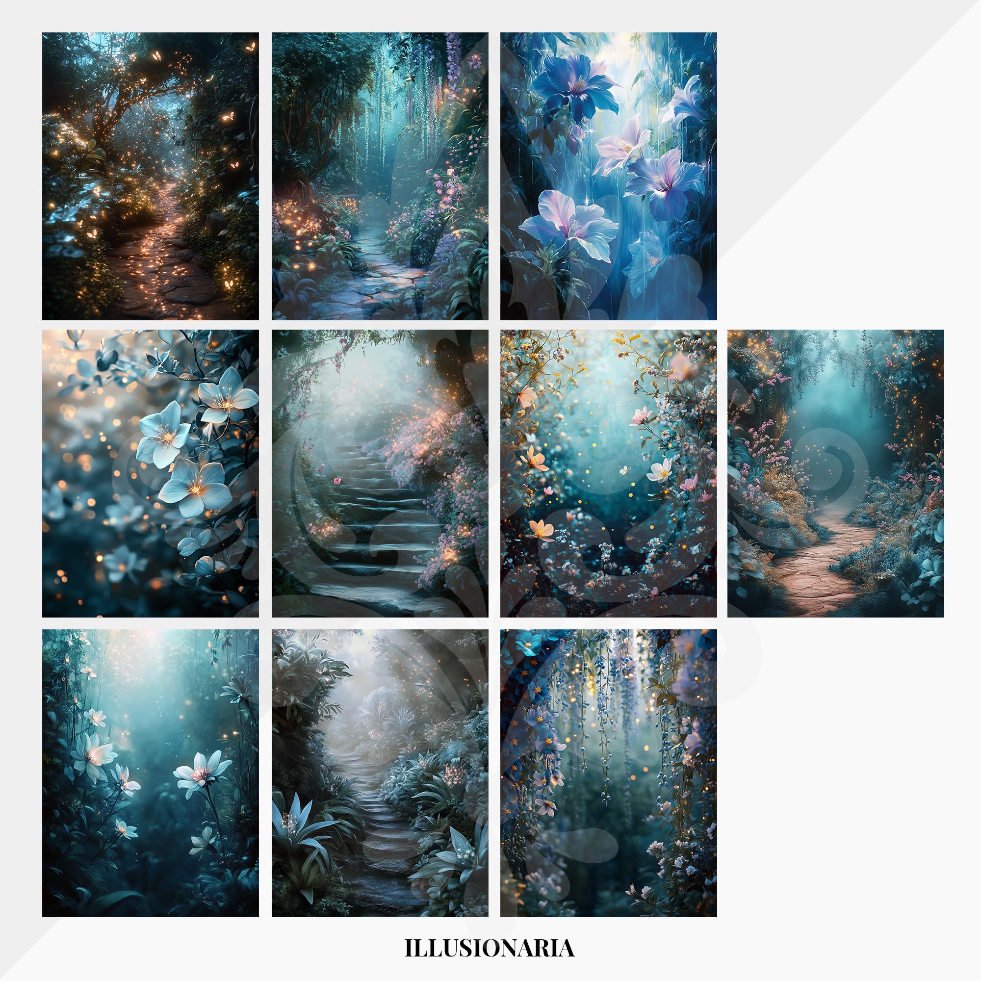 Enchanted Forest Digital Image Clipart | Scrapbooking | DIY Craft ...