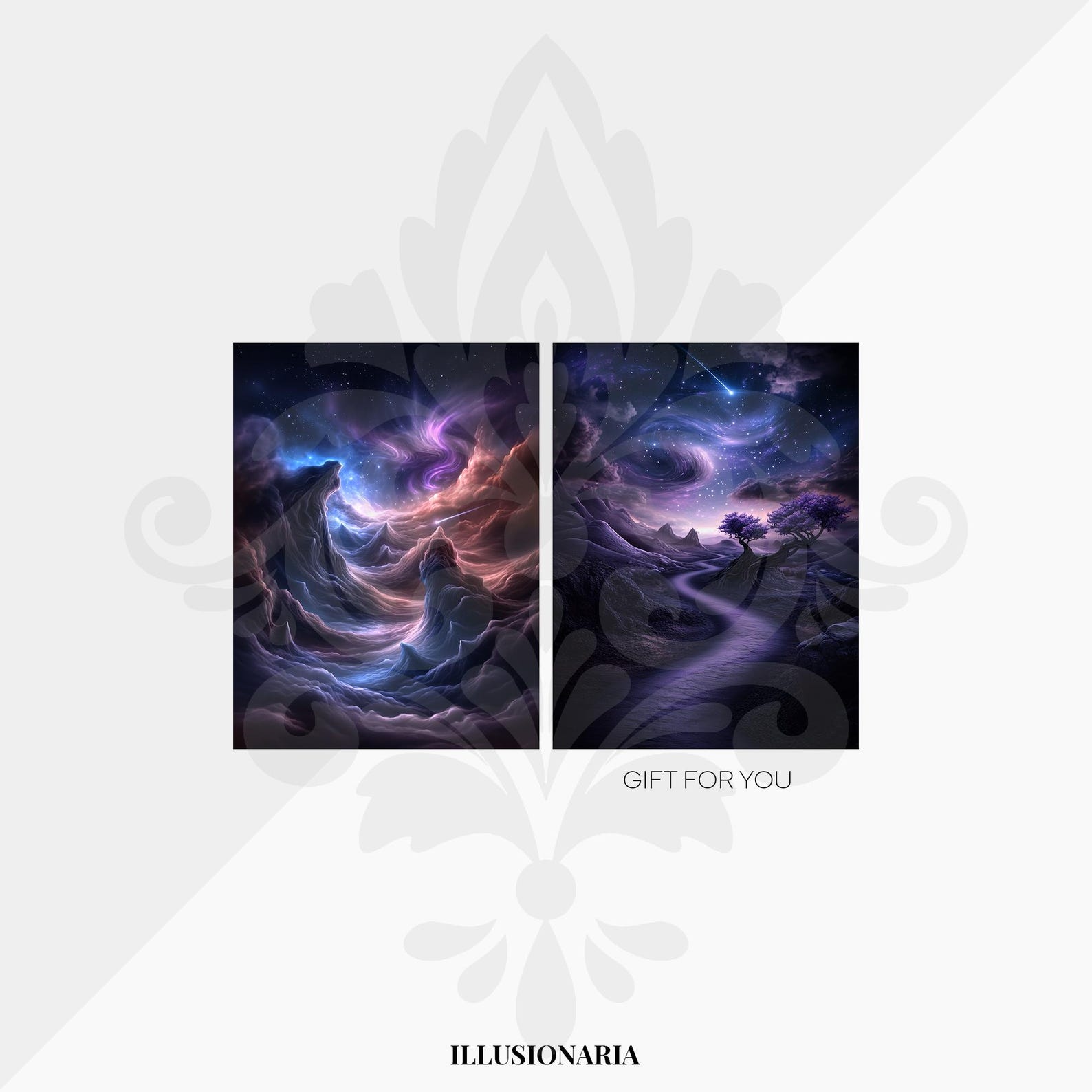 Otherworld Clipart Image Set, Fantasy Art Bundle, Dreamscape ...