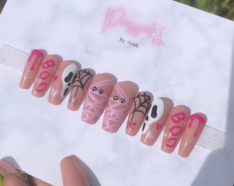 French Kissed Nails Pressed by Amb - Etsy