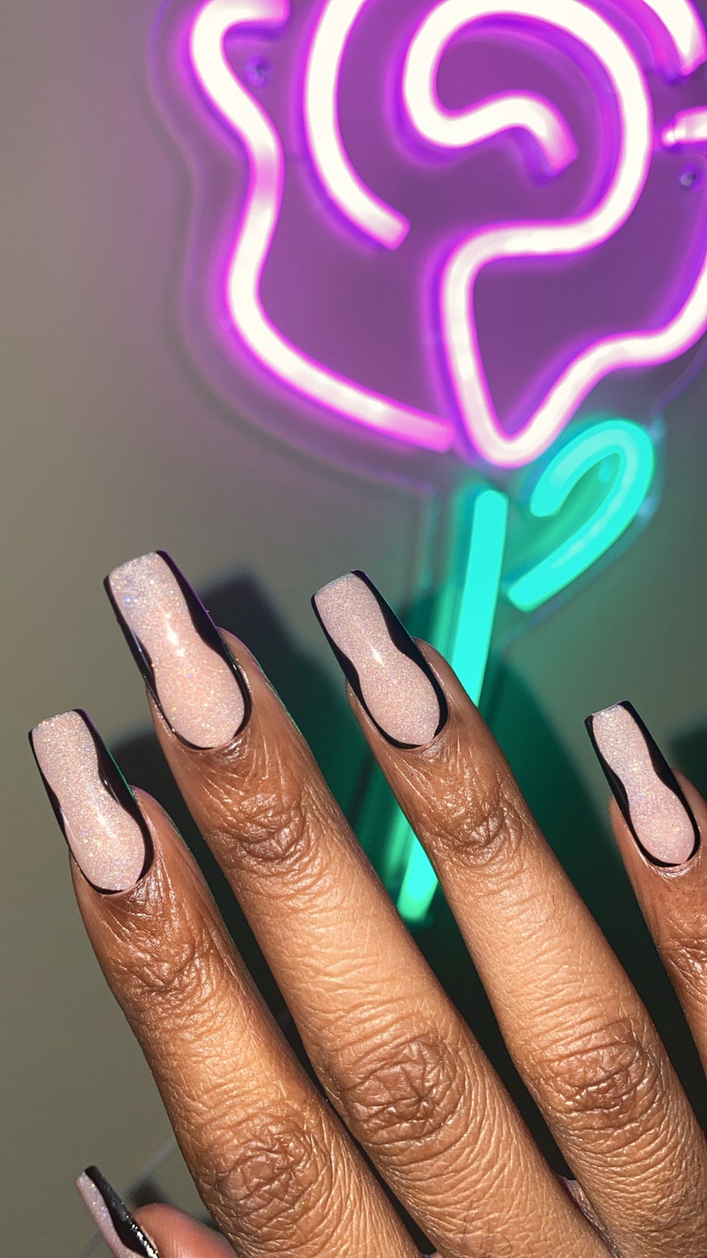 Euphoria Nails Maddy Inspired Pressed by Amb - Etsy