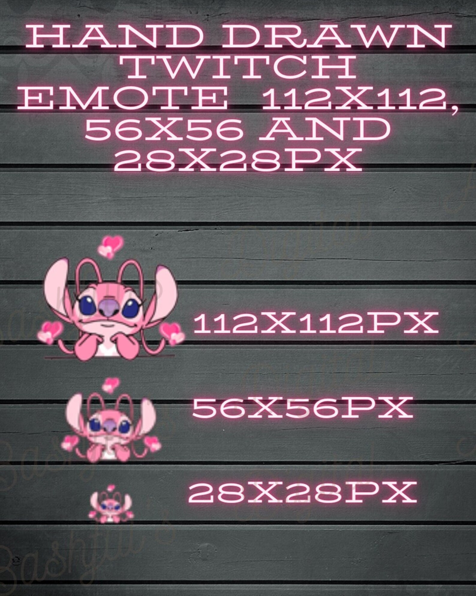 Angel Twitch Emote hand Drawn - Etsy UK