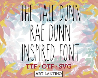 Rae Dunn Font - Etsy