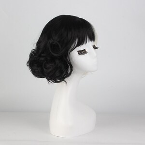 Movie Kuila Cruella Wig Anime Cosplay Black and White Color - Etsy