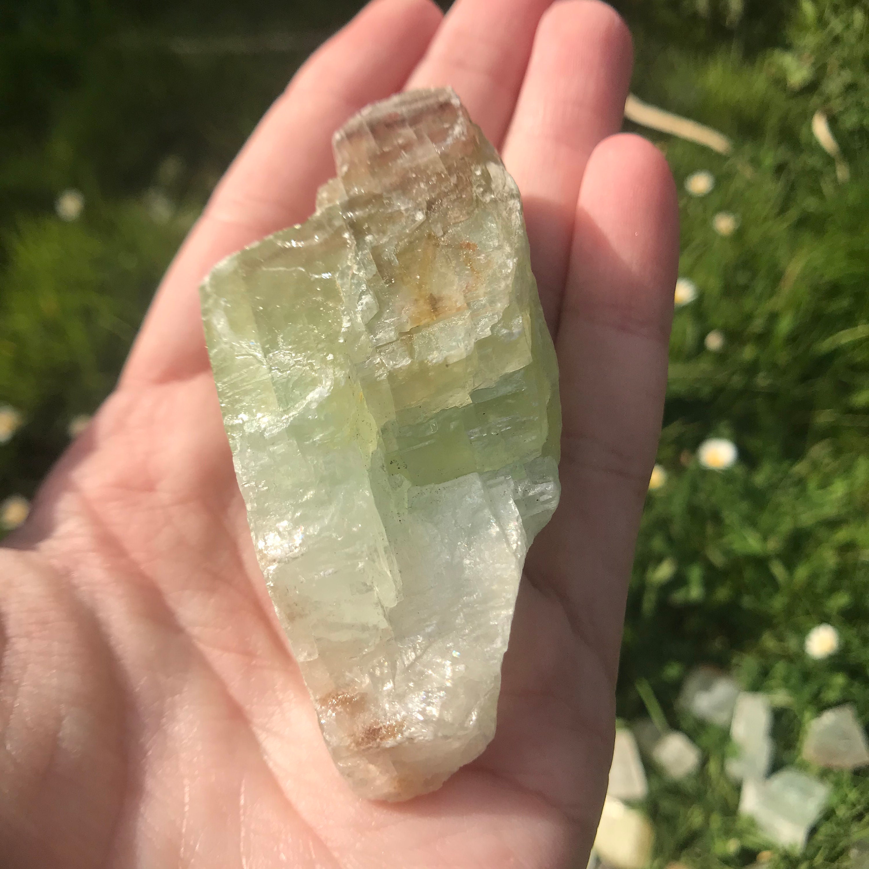 Green Calcite from Mexico Natural Green Calcite Raw Rough | Etsy