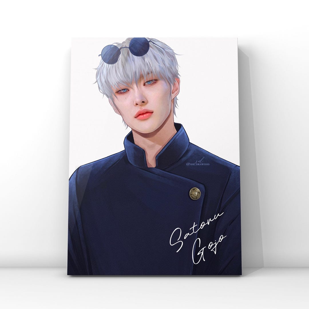 JJK Mingi - Song Mingi of Ateez Fanart Kpop Fanart Digital Art Print - Etsy