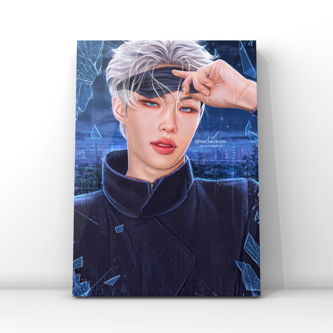 Mingi Song Mingi of Ateez Fanart Kpop Fanart Digital Art Print - Etsy