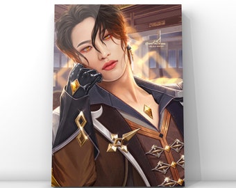 Vampire Seonghwa Park Seonghwa of Ateez Fanart Kpop Fanart - Etsy