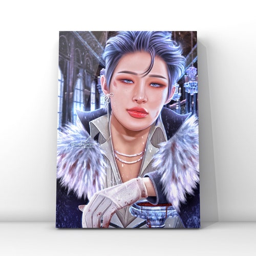 Rengoku Song Mingi of Ateez Fanart Kpop Fanart Digital Art - Etsy Australia
