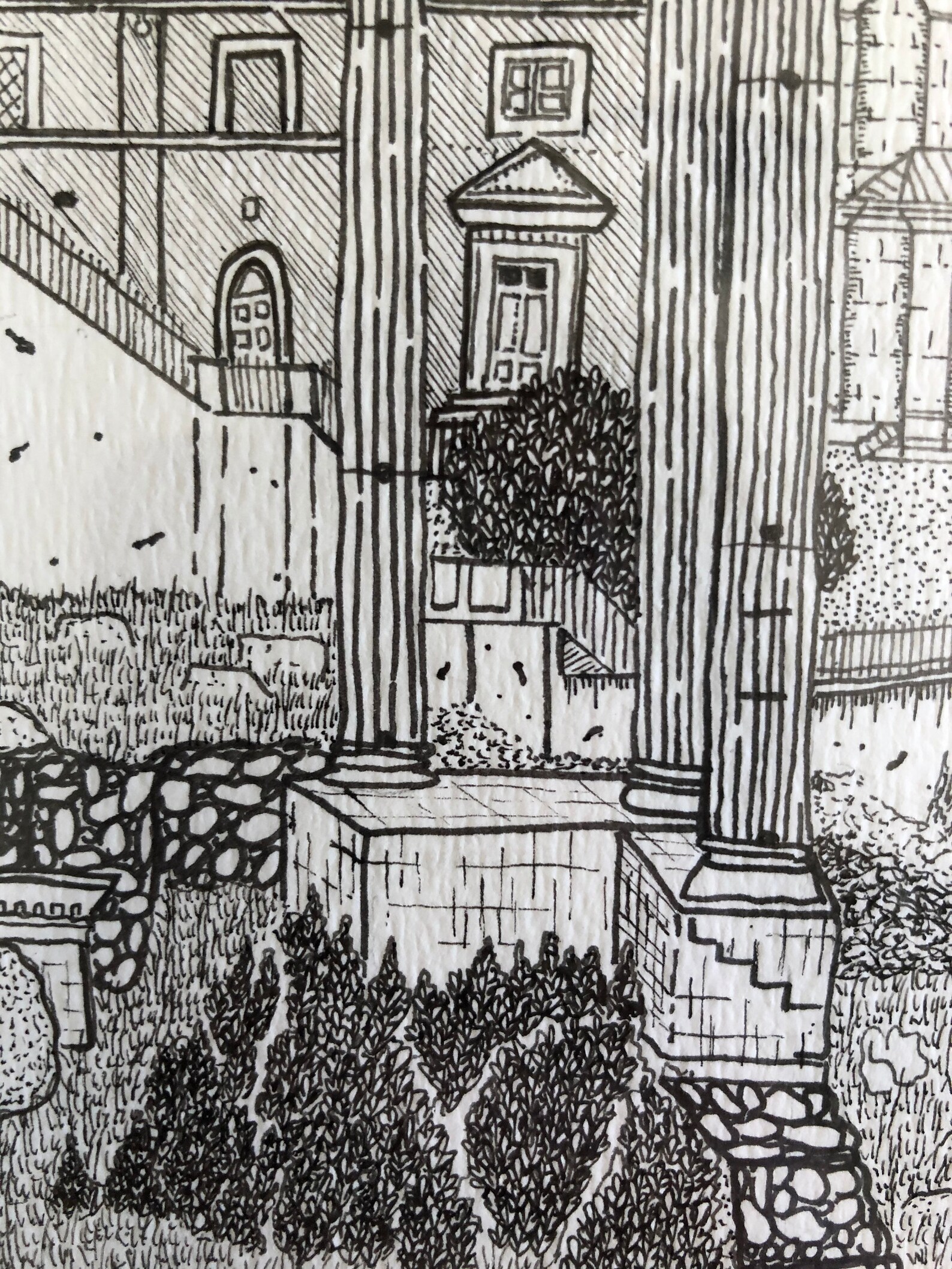 Roman Forum | 6x9 Inch Hand-drawn Illustration - Etsy