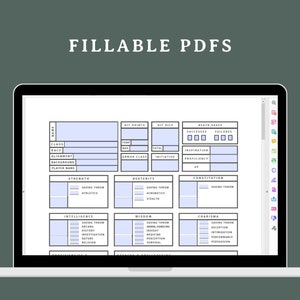 Dnd Character Sheet and Dnd Session Notes | Dungeons and Dragons D&D ...