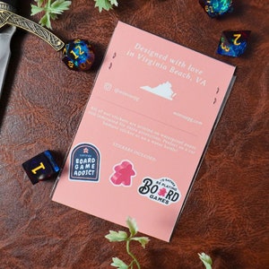 Board Game Sticker Pack, Meeple, Gift for Board Game Lover - Etsy