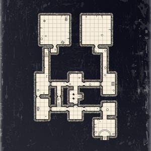 100 One-page Dungeon Maps – Vintage-style Dungeon Maps for Dnd ...