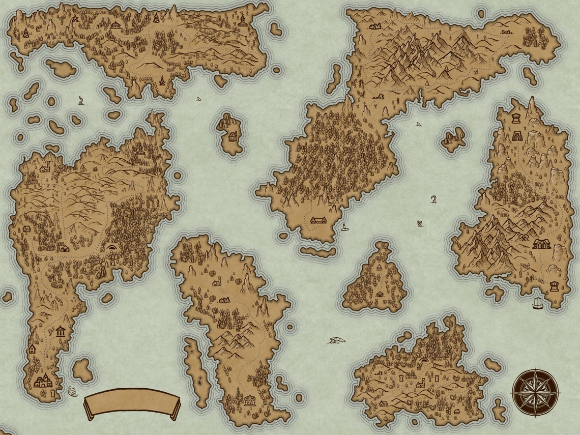 Dnd World Map Pack 5 World Maps Dnd Maps - Etsy Australia