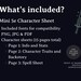 Mini 5e Dnd Character Sheets Digital Download Fillable PDF - Etsy