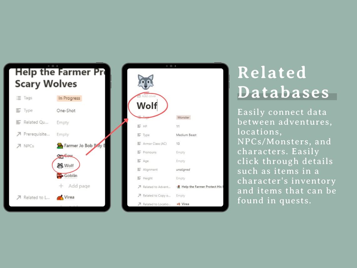 Lore Keeper 5e Notion Template Dnd Notion Template D &D - Etsy UK