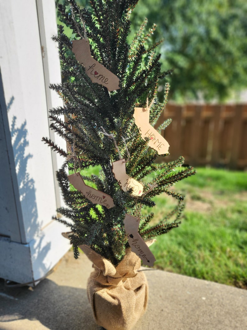 Wood Burned California State Ornament, Wood Burned Art, Wood Burning ...