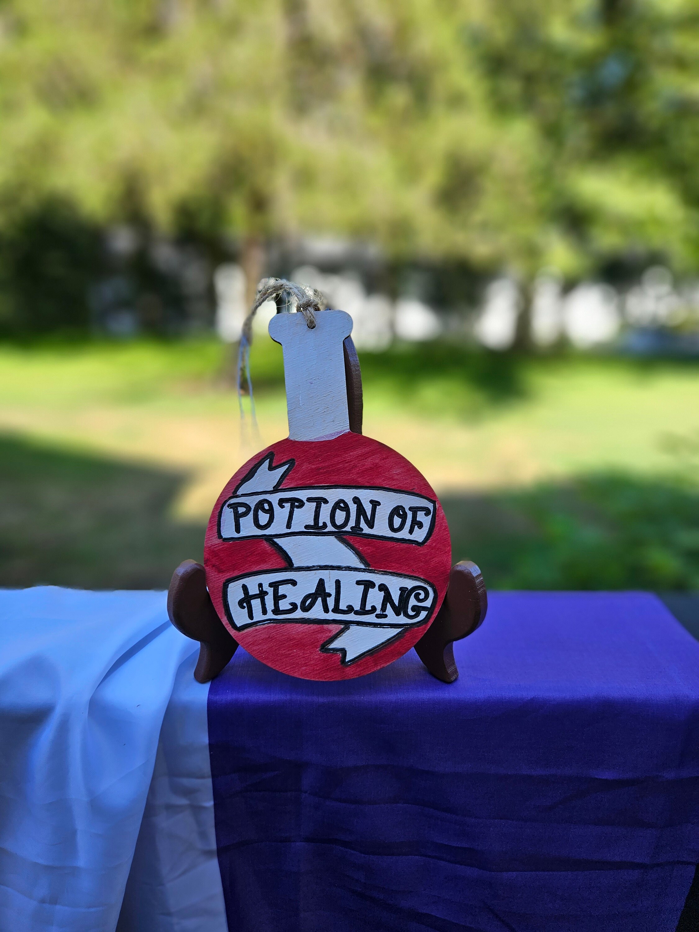 Potions of Healing Wood Burned Sign, Pyrography, Magic Decor, Fantasy ...