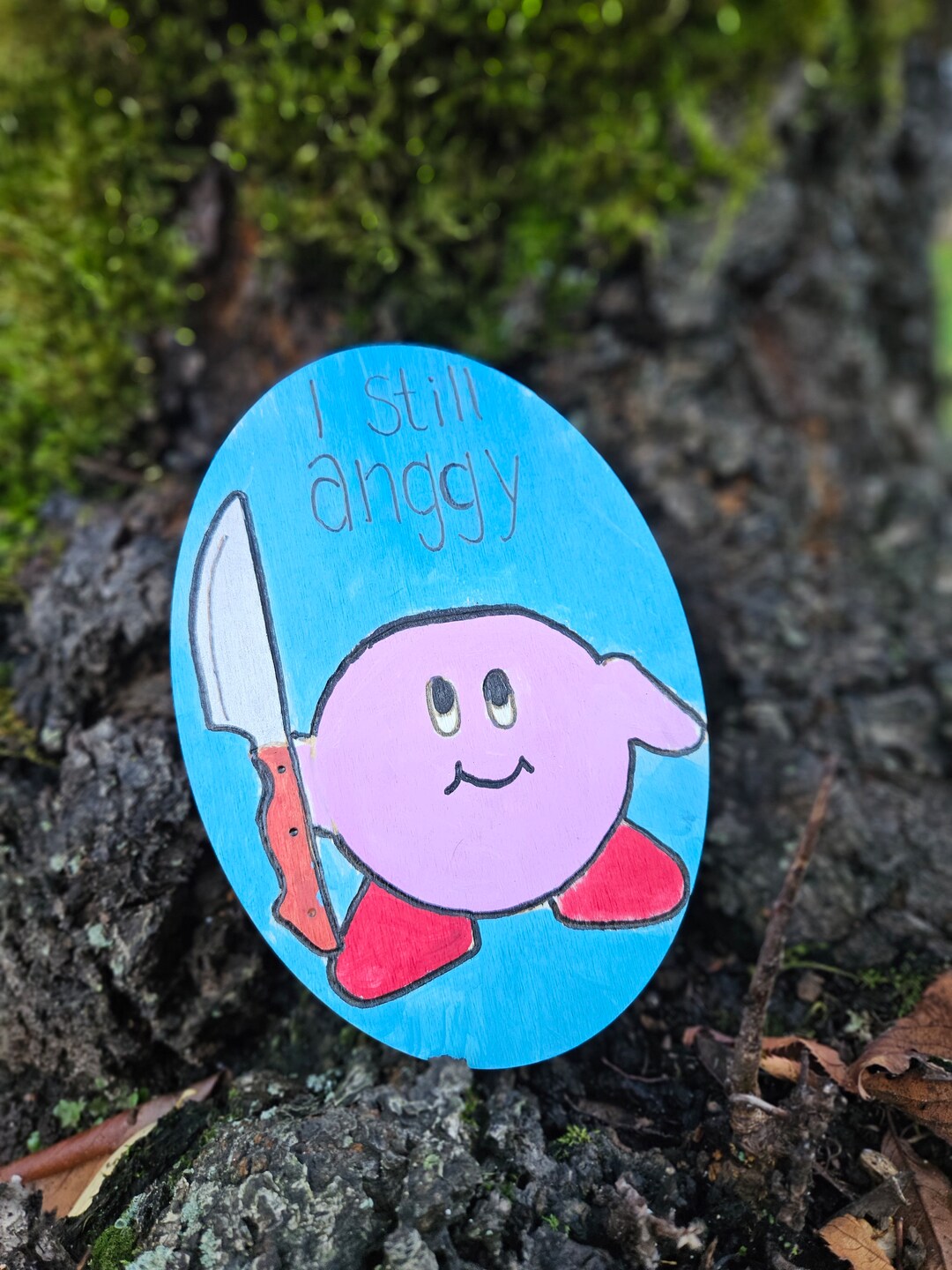 I Still Angry Wood Burned Sign, Pyrography, Video Game, Video Game ...