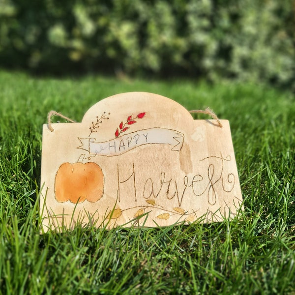 Wood Burned Sign - Etsy