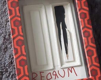 The Shining Redrum Door Framed Shadow Box - Etsy