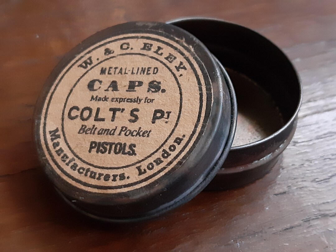Replica Colt Percussion Cap Tin No.1 - Etsy