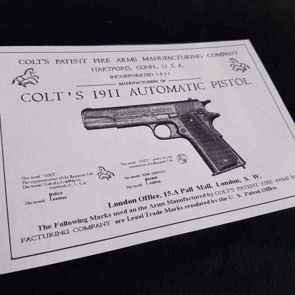 1911 Display Case - Etsy