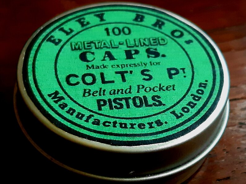 Replica Colt Percussion Cap Tin No.3 - Etsy