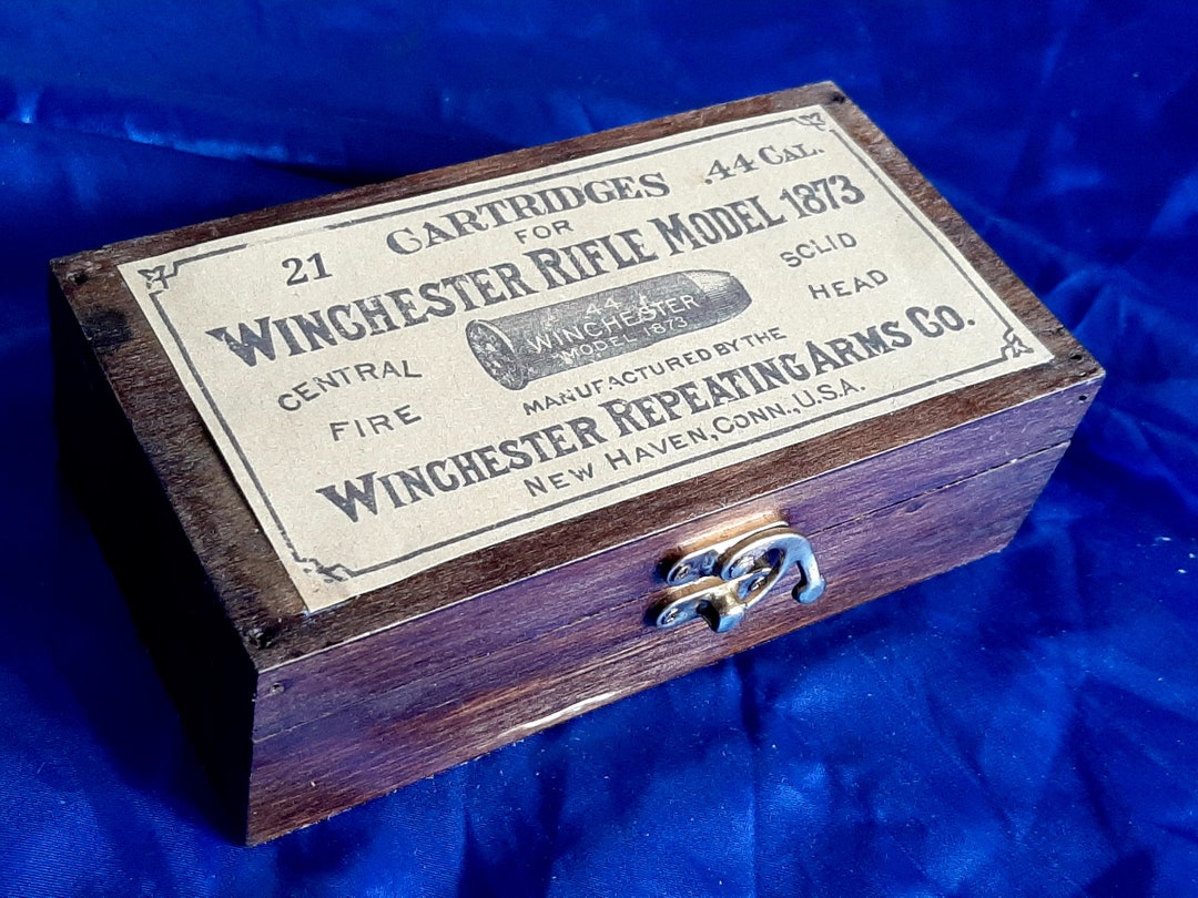 Winchester 1873 Empty Ammo Box - Etsy