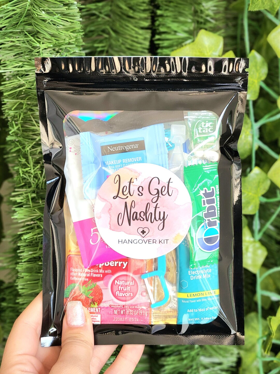 Let's Get Nashty Bachelorette Hangover Kit Nash Bash Kit Bridal Party ...