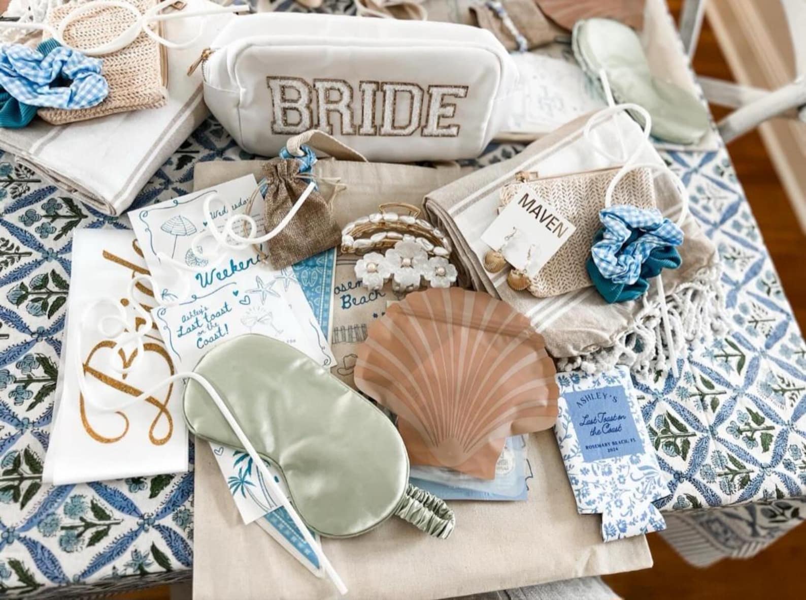 Hangover Kit | Last Toast on the Coast Bridesmaid Favors | Coastal ...