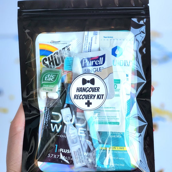 Hangover Kit Wedding - Etsy
