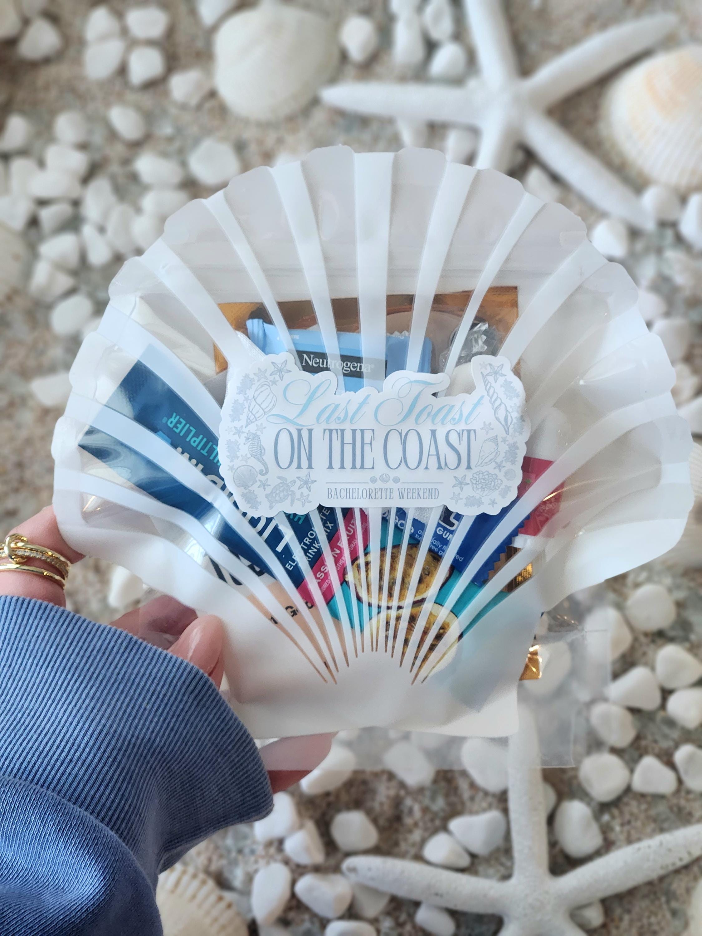 Hangover Kit | Last Toast on the Coast Bridesmaid Favors | Coastal ...