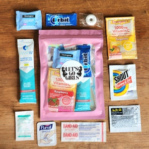 Lets Go Girls Hangover Kit Bachelorette Party Favors and Gifts Oh Shit ...